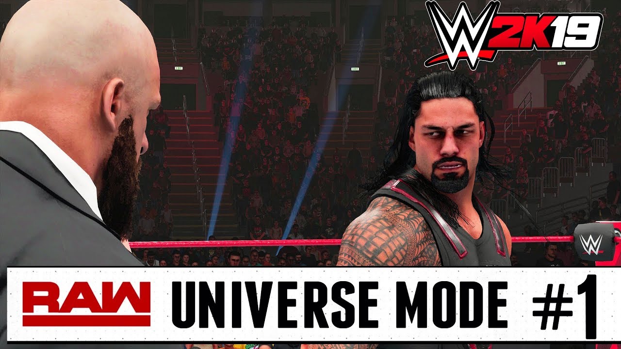 WWE 2K19 UNIVERSE MODE: EPISODE #1: The Equalizer - YouTube