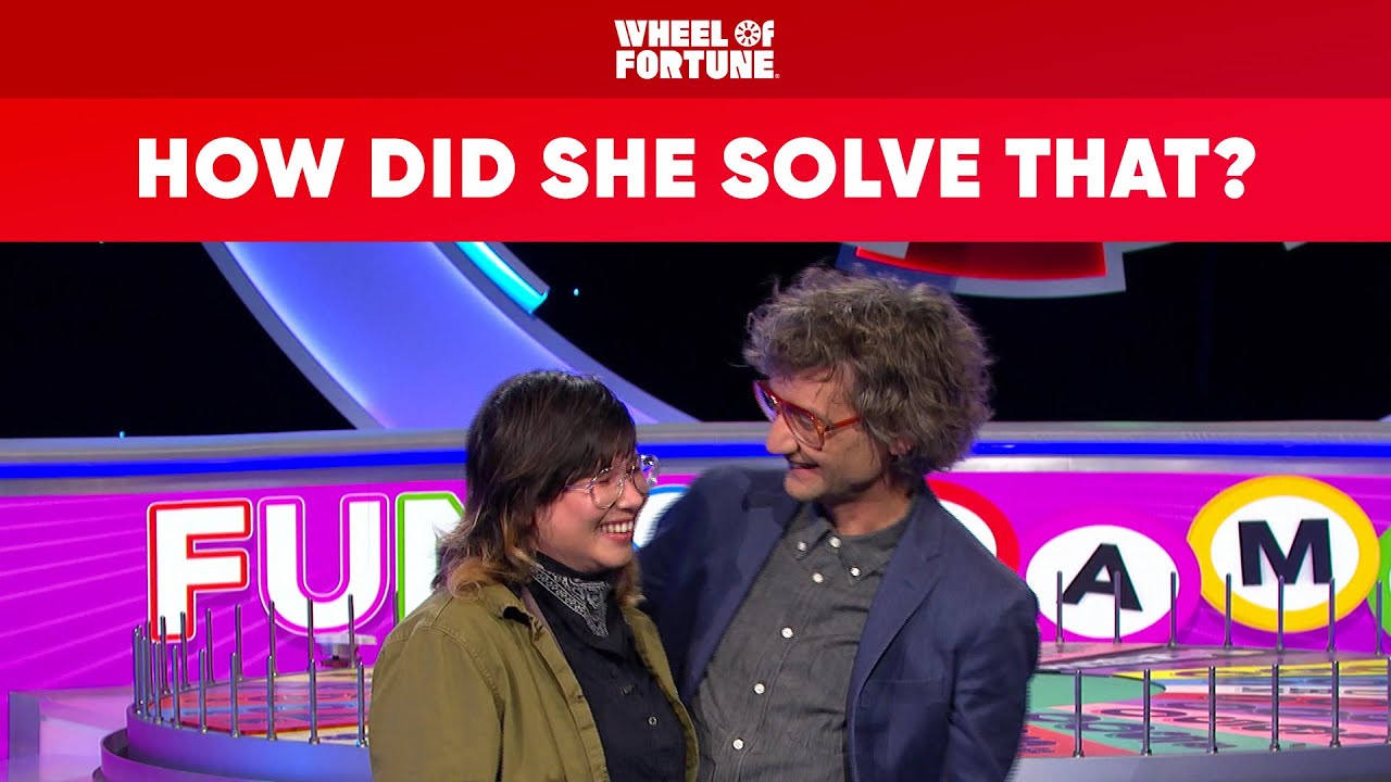 Natalie's Amazing Solve | Wheel of Fortune - YouTube