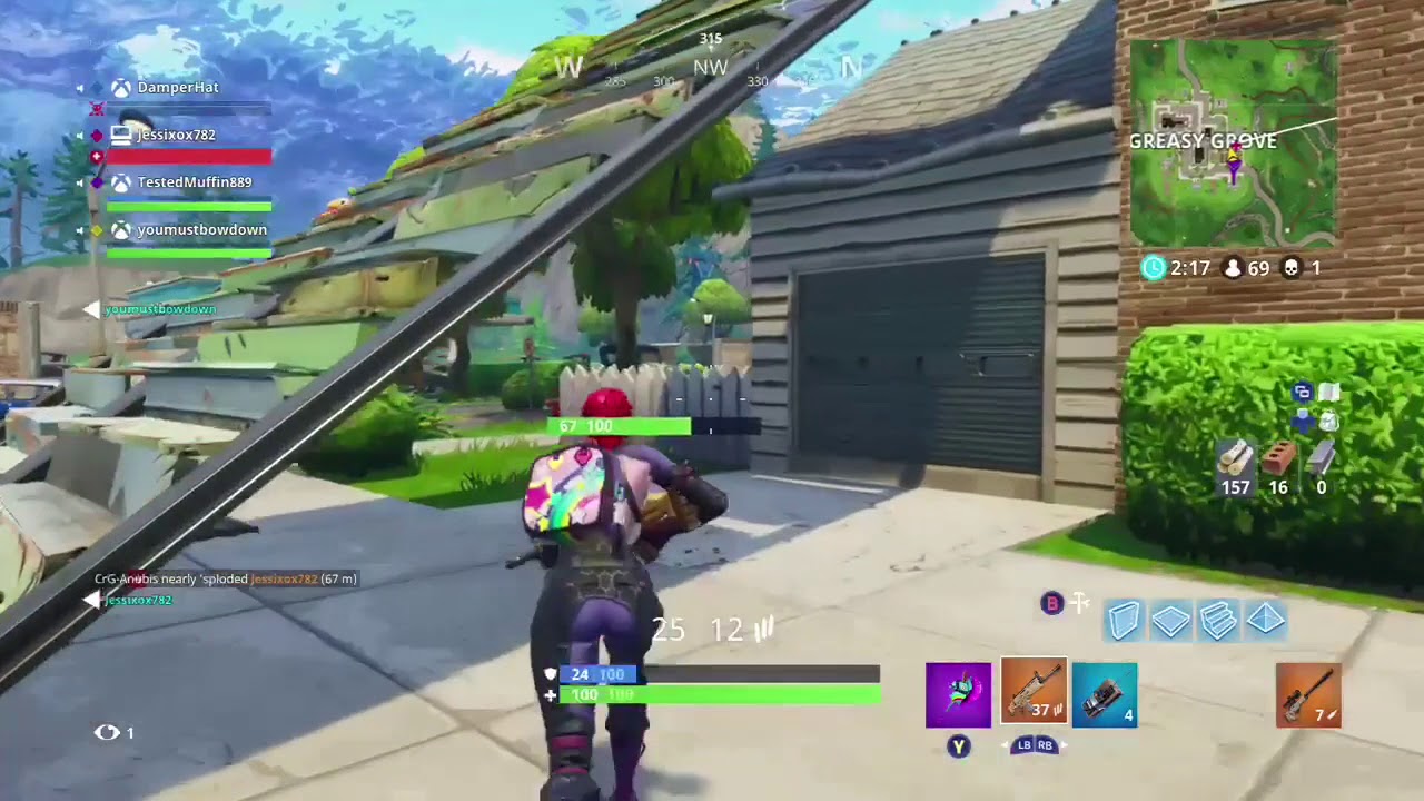 Red arcade Fortnite epic moments - YouTube