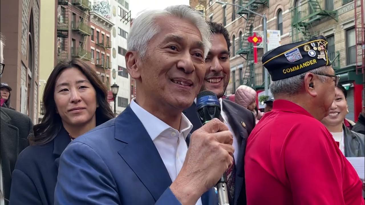 Corky Lee Way Co Naming Mott and Mosco (aka Park)Street Oct.22,2023 - YouTube