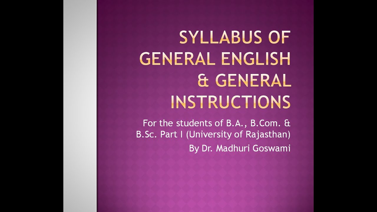 syllabus-of-general-english-for-b-a-b-com-b-sc-part-1-youtube