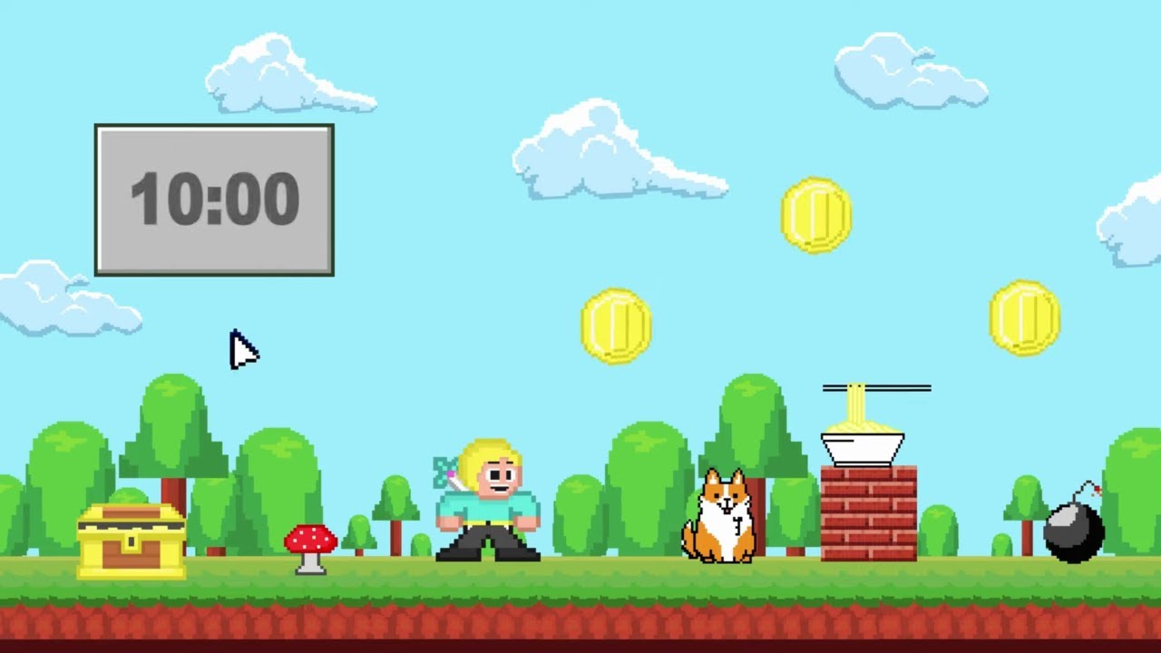 80s Arcade Games - 10 Minutes Countdown Timer for Classroom - YouTube