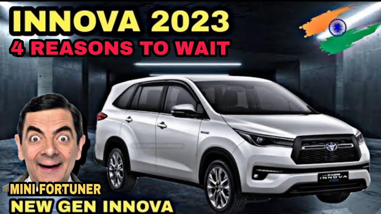 Top 4 reasons to wait for Toyota Innova Facelift 2023 - Innova hycross ...