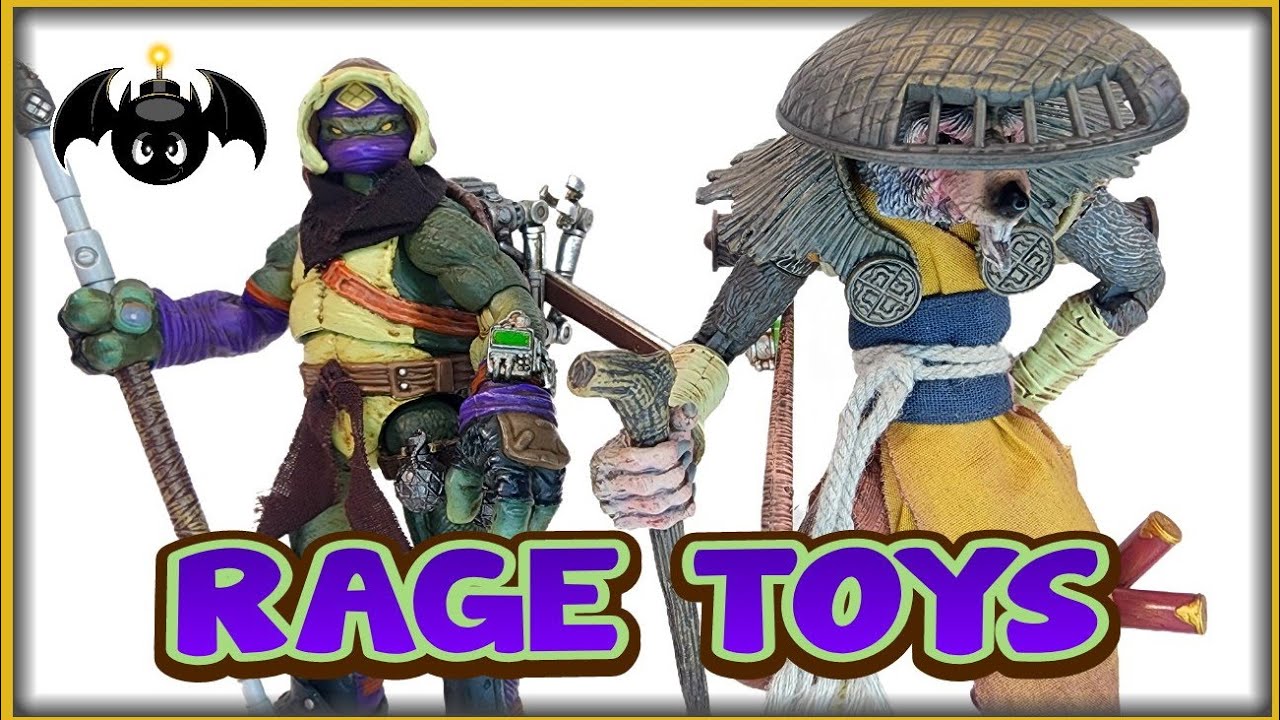 Rage Toys Samurai Force Autumn & Master NOT TMNT Donatello & Master ...