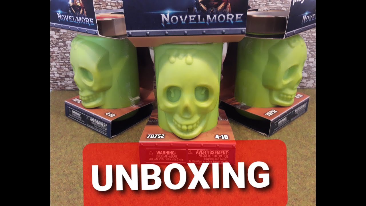 UNBOXING Playmobil: New Novelmore Skeleton / Skelettarmee 70752 - YouTube