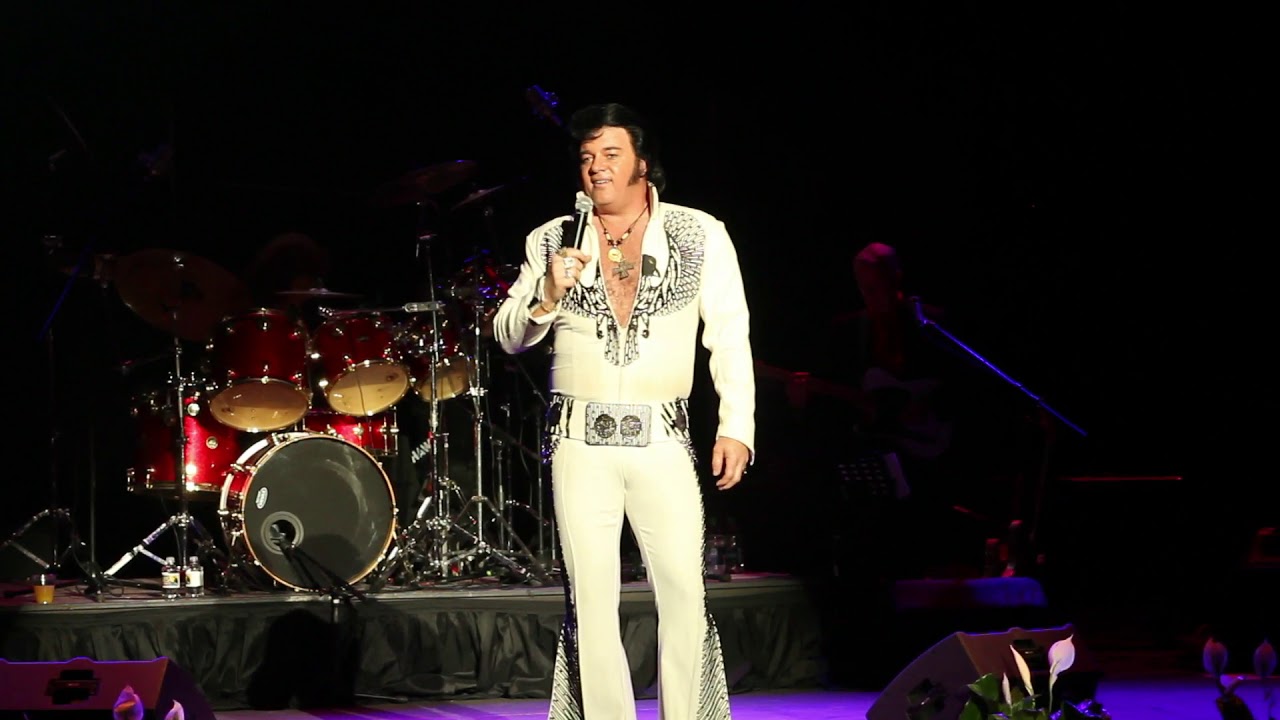 David Lee sings T R O U B L E & Are You Sincere 2019 Tupelo Elvis ...
