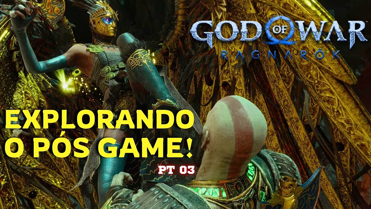 GNÁ ESTÁ PRÓXIMA? EXPLORANDO O PÓS-GAME EM GOD OF WAR RAGNAROK! ⚔️🔥 ...