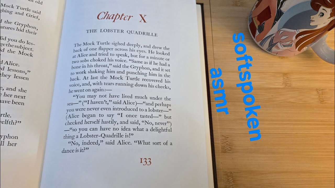 ASMR "Alice's Adventures in Wonderland" ch.10 [softspoken] - YouTube