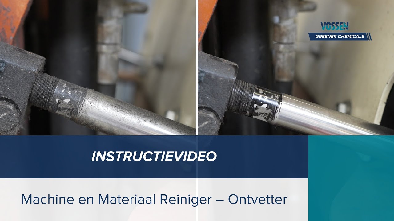 Instructievideo | Machine en Materiaal Reiniger – Ontvetter - YouTube