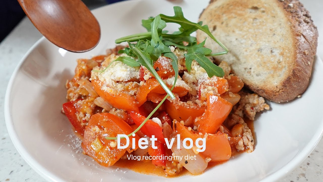 Sub 운동없는 다이어트 식단 브이로그 🥗🥣 마녀스프 양배추계란밥 홍합요리 루꼴라샌드위치 두부채소구이 Youtube