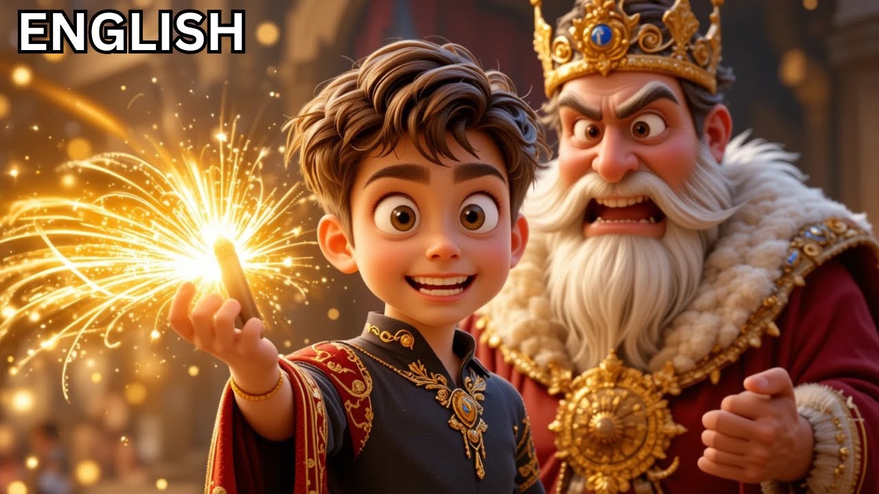 The Magical Paint Brush And The Greedy King || Moral Story || english ...