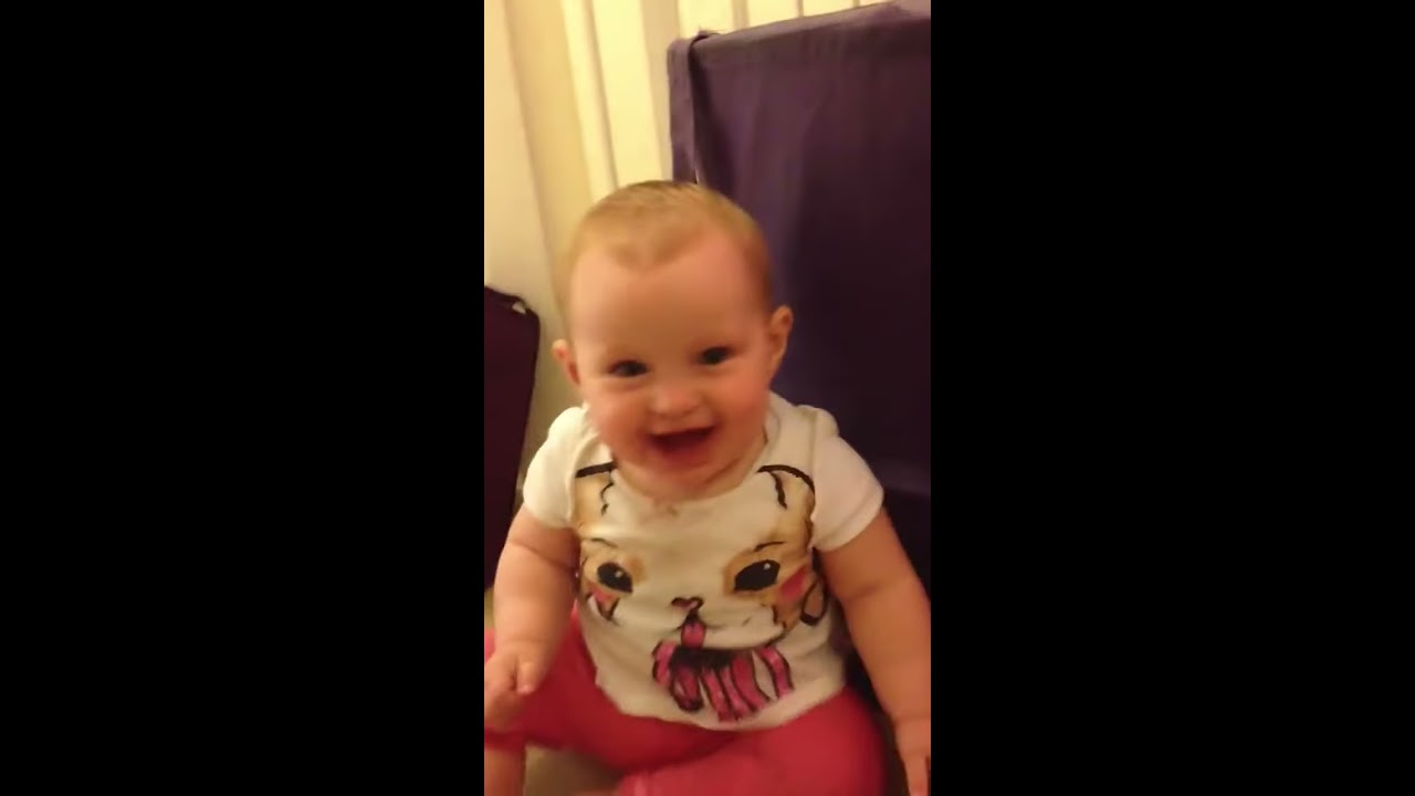 Scaring baby - YouTube