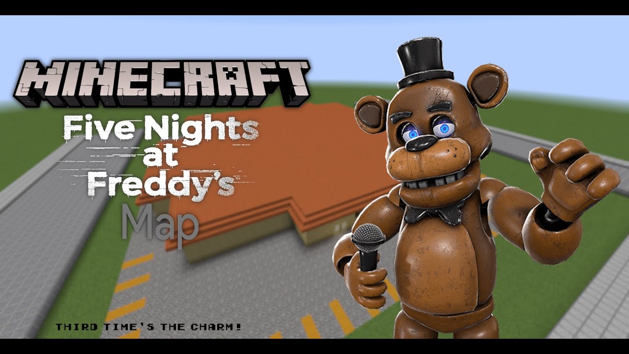 Minecraft FNaF 1 Build - Third Edition! - YouTube