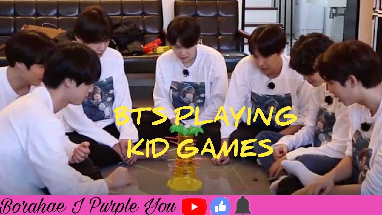 BTS PLAYING KID GAMES MOMENTS ENG SUB | BTS RM,JIN, SUGA,J-HOPE, JIMIN ...