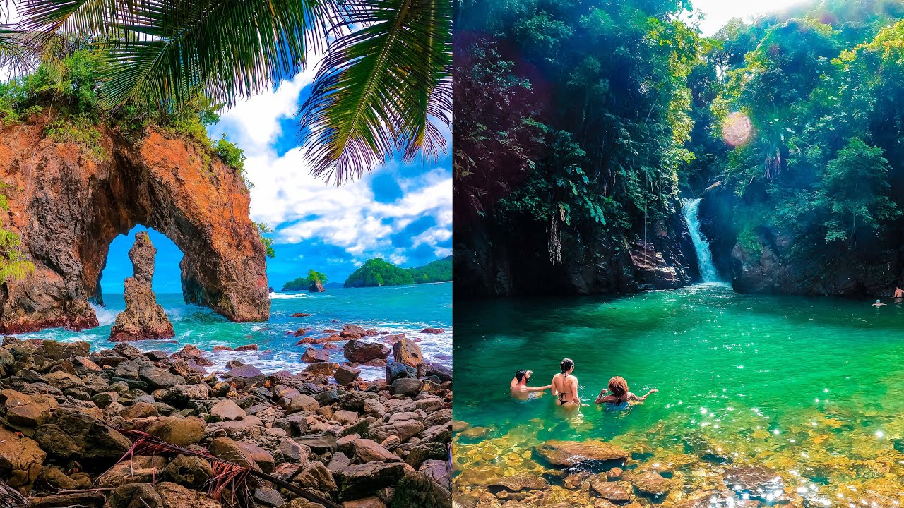 PARIA BEACH AND WATERFALL HIKE 2024 - YouTube