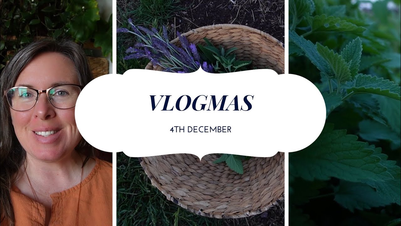 Vlogmas Day 4: A Baby Chick! Lots of Rambling, Garden, Cooking - YouTube