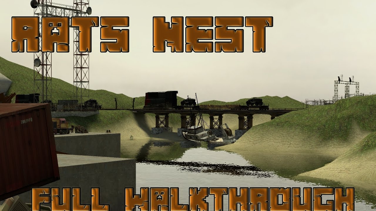Half Life 2: Rat's Nest - Full Walkthrough - YouTube