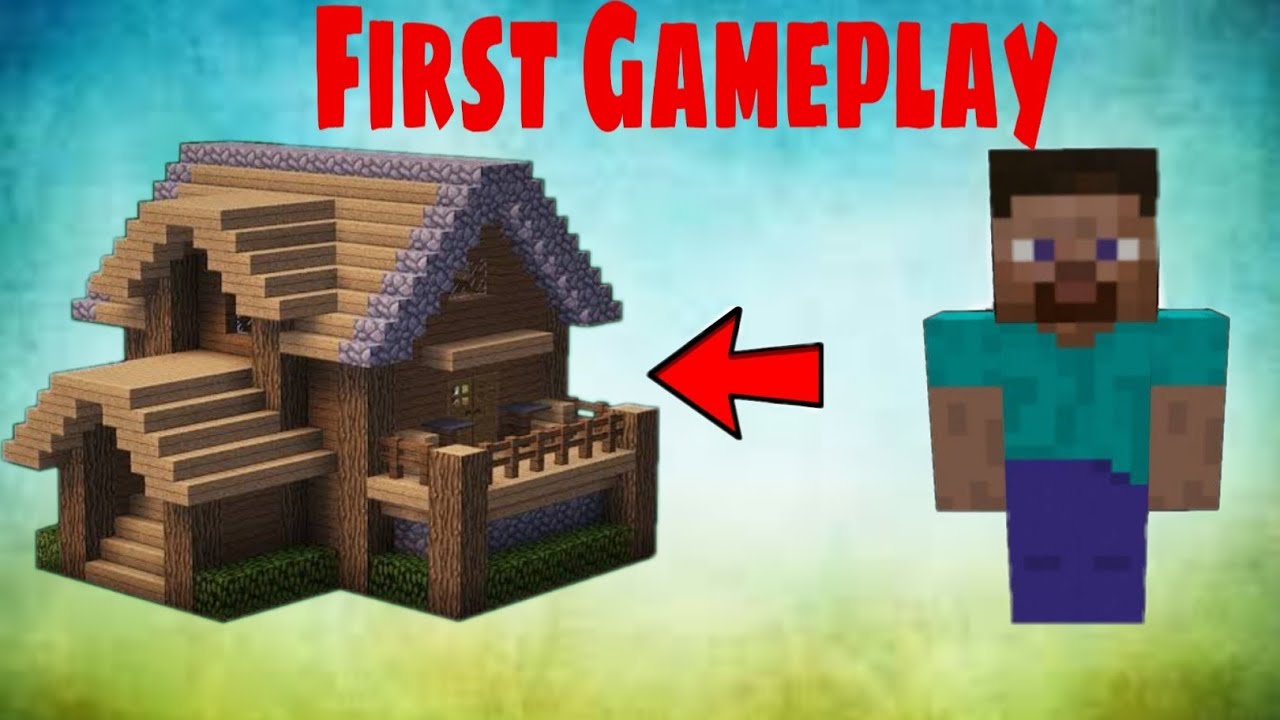 Minecraft House I First video I Mine Duo Gamers - YouTube