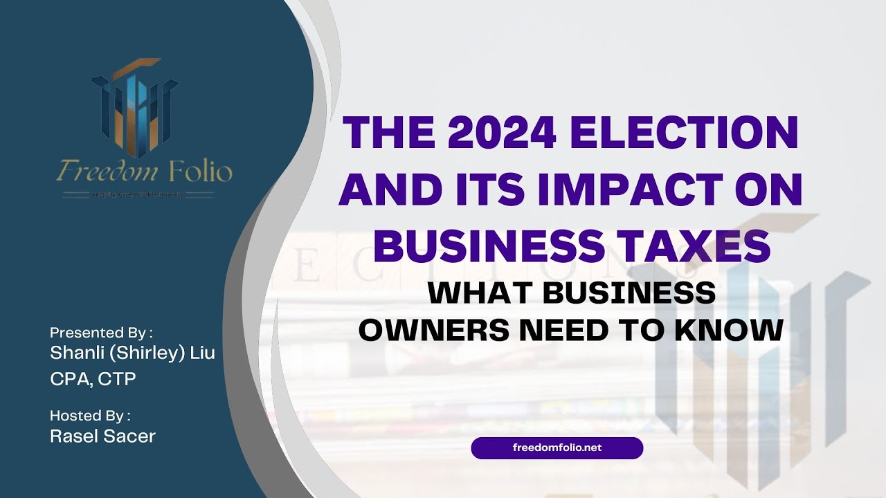 How Elections Could Impact Your Tax Strategy? - YouTube