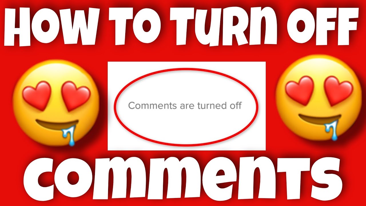 How To Disable Comments On Youtube Videos & Hide All Bad Words In Your ...