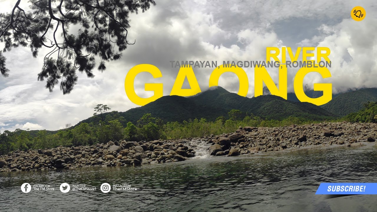 GAONG RIVER | TAMPAYAN, MAGDIWANG, ROMBLON | CRYSTAL CLEAR WATER IN ...