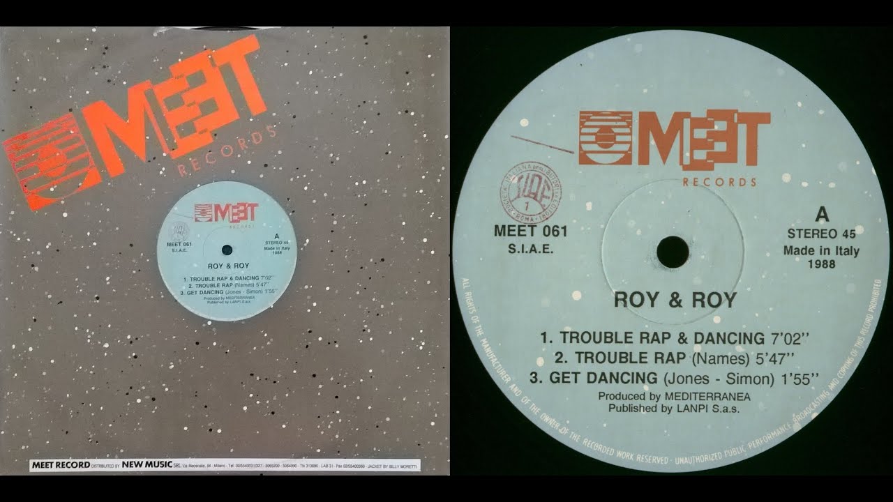 Roy & Roy - Trouble Rap & Dancing [1988] - YouTube