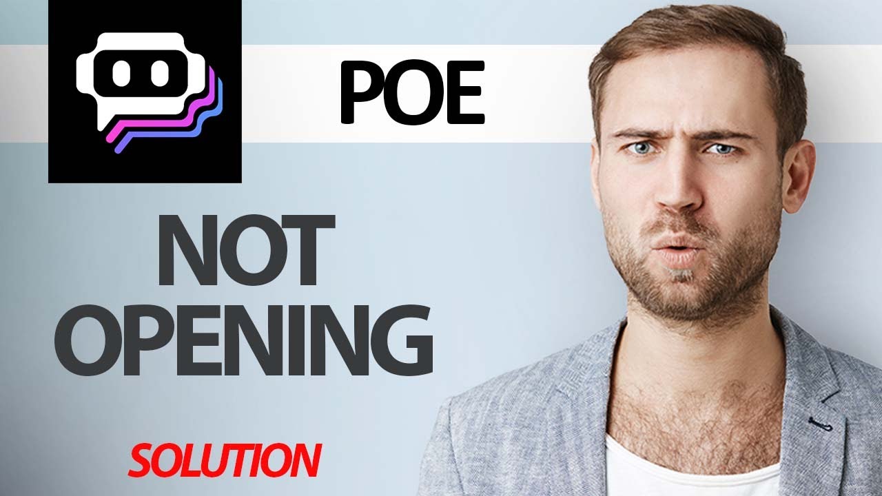 How To Fix Poe AI App Not Opening | Step By Step - YouTube
