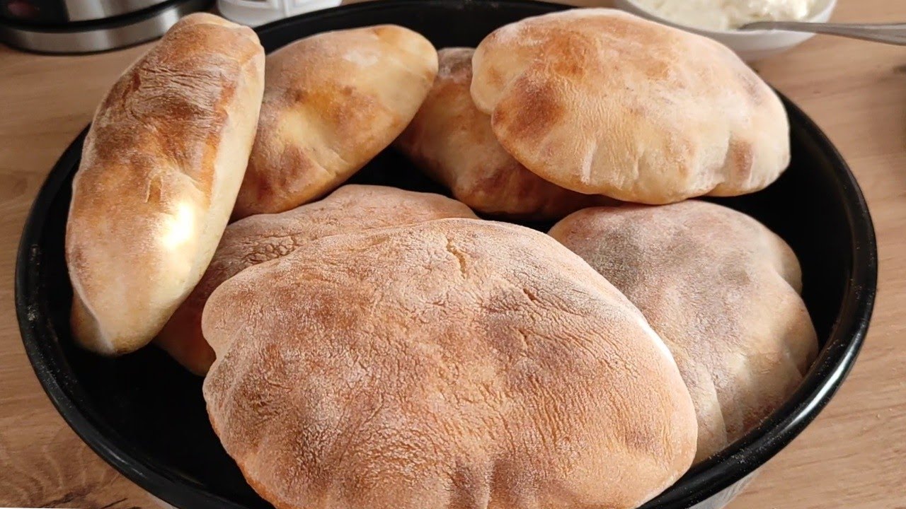 SOMUNI lepinje recept. Flat Bread Recipe. ASMR - YouTube