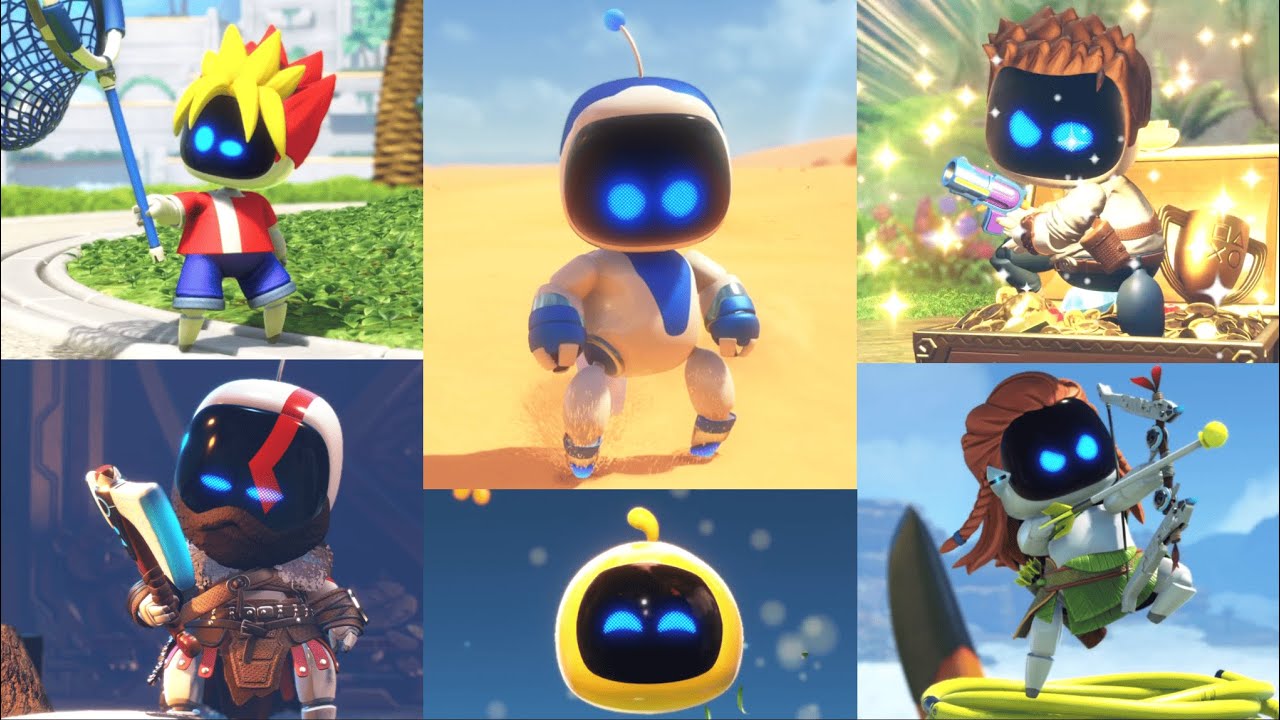 The Heroes of Astro Bot: A Tribute | Astro Bot - YouTube