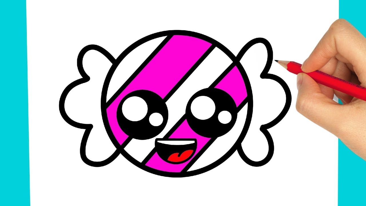 COMMENT DESSINER UN BONBON - COMMENT DESSINER UN BONBON facilement ...
