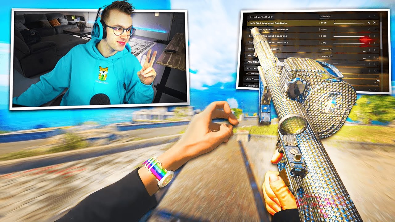 Trying The BEST YT/Pro Controller Players Settings in Warzone (ft ...