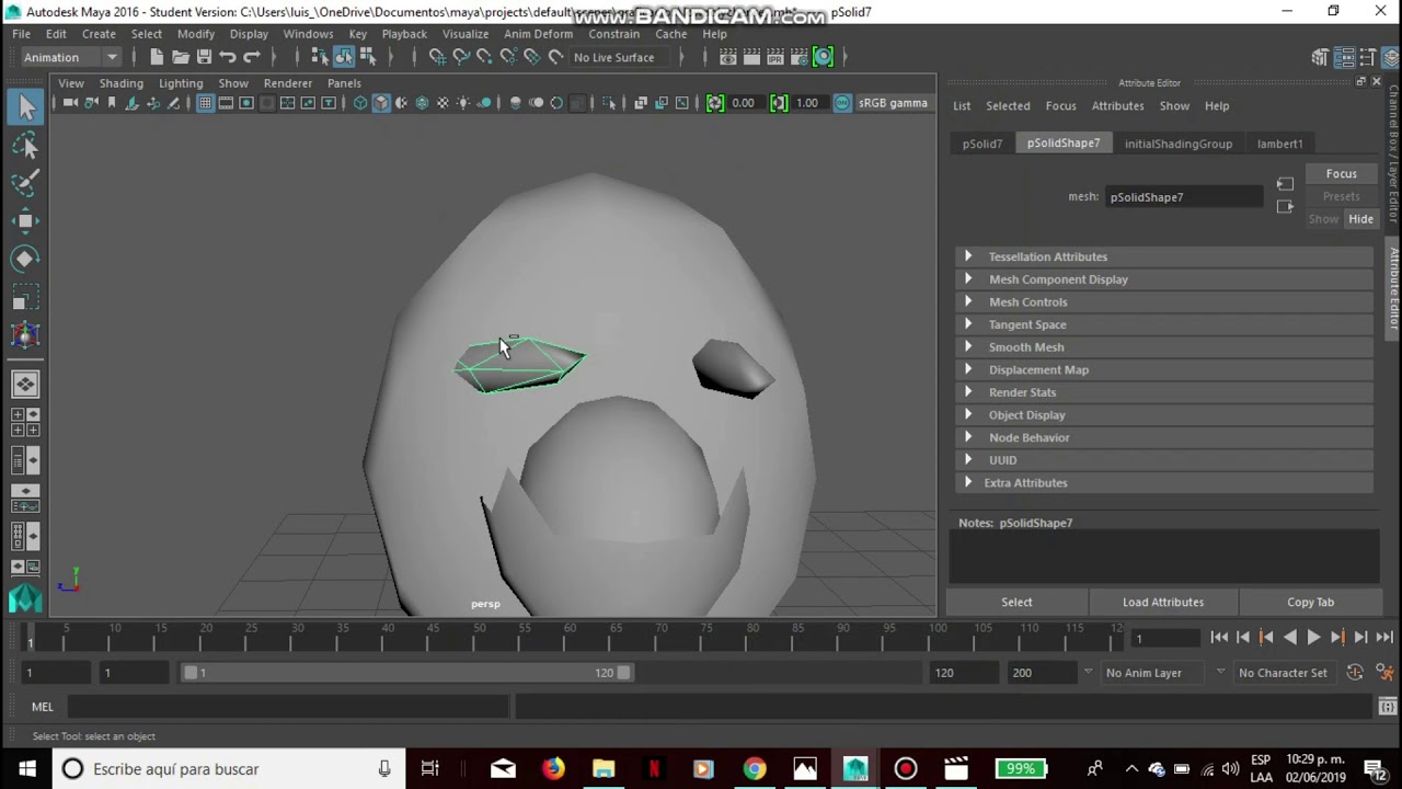 creación de pokemon chansey (low poly básico) en autodesk maya! - YouTube