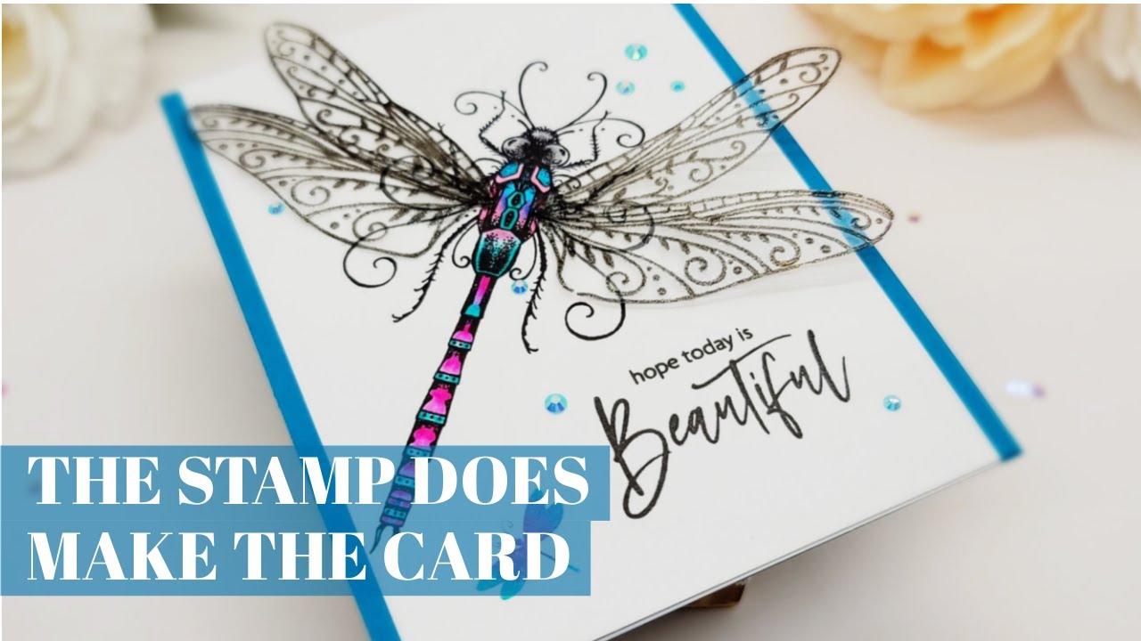 Sometimes the Stamp Does Make the Card - YouTube