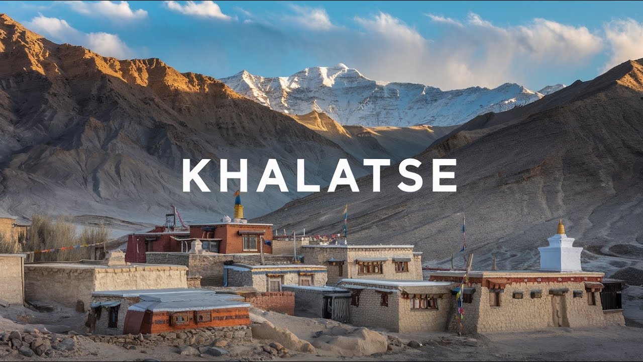 Khalatse Village Of Ladakh - YouTube