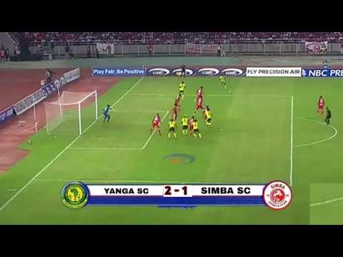 YANGA SC (2) Vs (1) SIMBA SC |NBC PREMIER LEAGUE, Ligi Kuu Nbc - YouTube