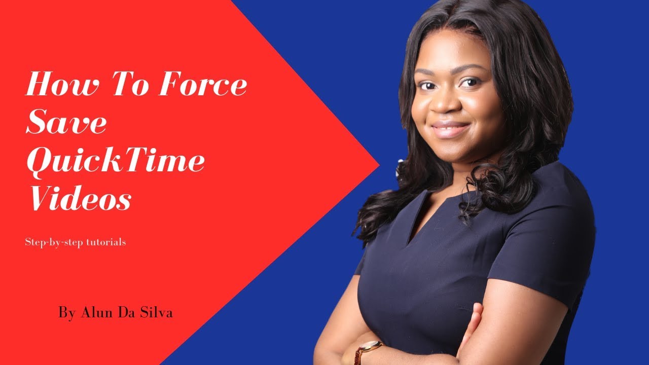 How To Force Save QuickTime Videos - YouTube