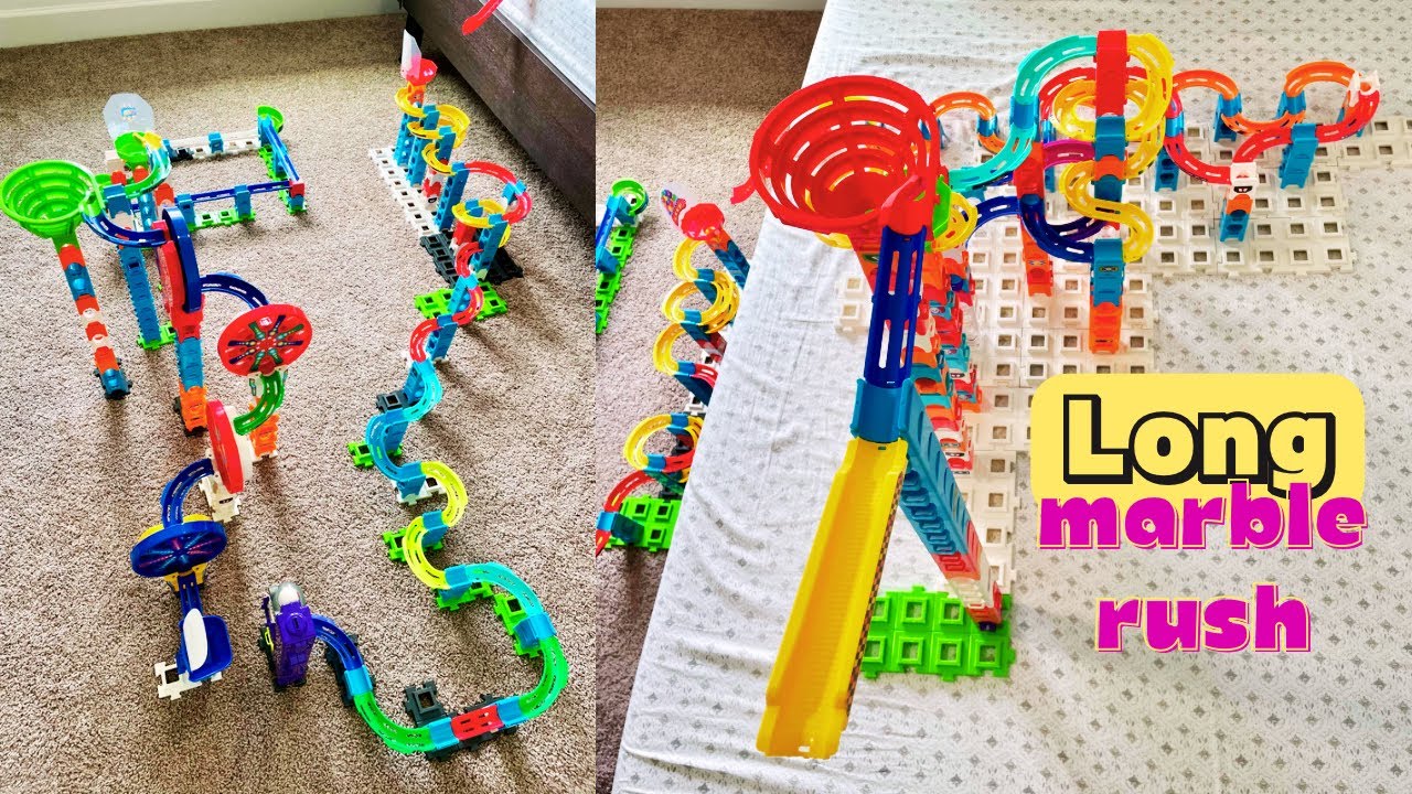 LONG MARBLE RUSH #marblerun #vtech #marblerush #38 ...
