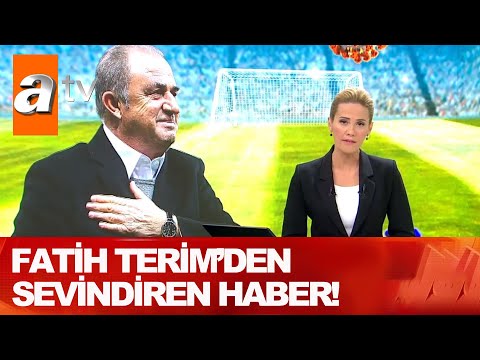 Fatih Terim'den sevindiren haber! - Gün Ortası