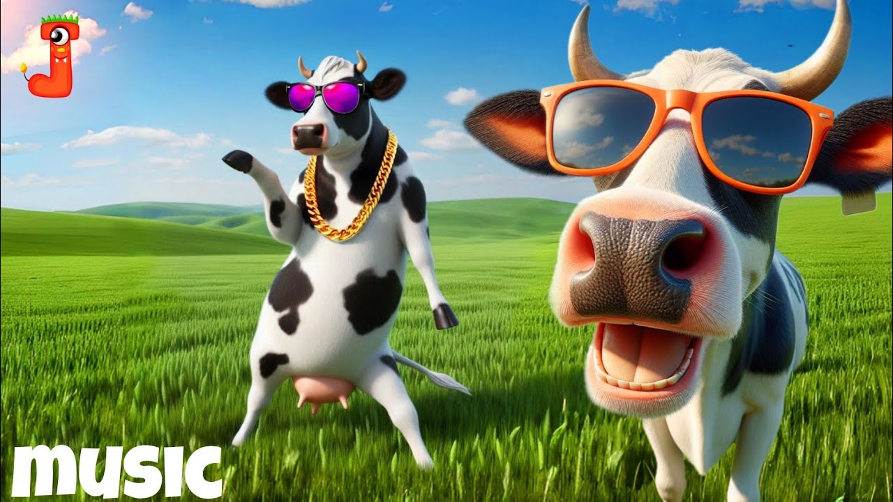 FUNNY COW DANCE 12 | Cow Song & Cow Videos 2024 | Cow dance mix ...