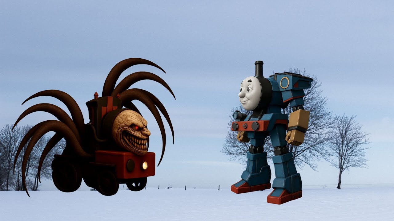 Thomas Robot vs Choo Choo Charles | Epic Train Battle 2025 🚂💥 - YouTube