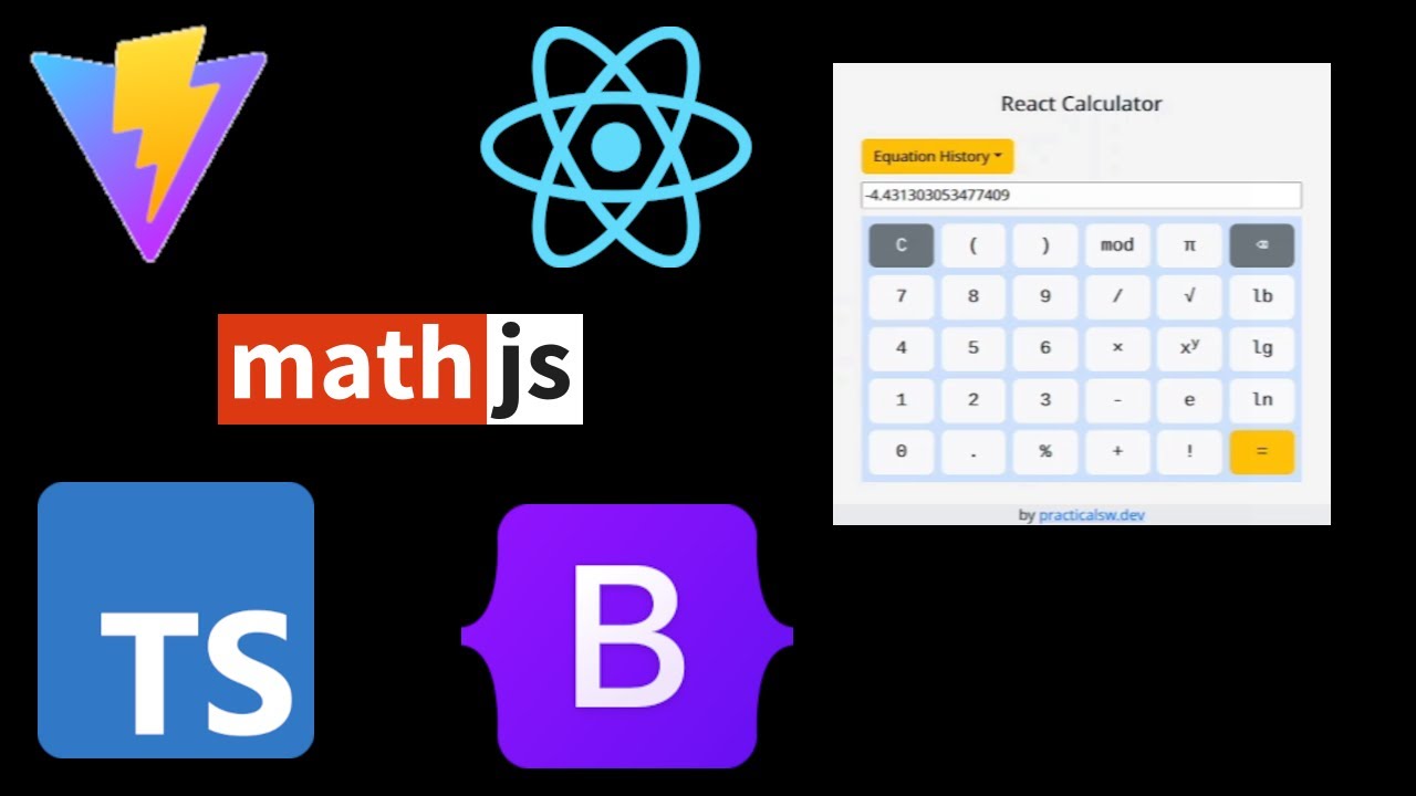 Calculadora web con React y Typescript en menos de 30 minutos - YouTube