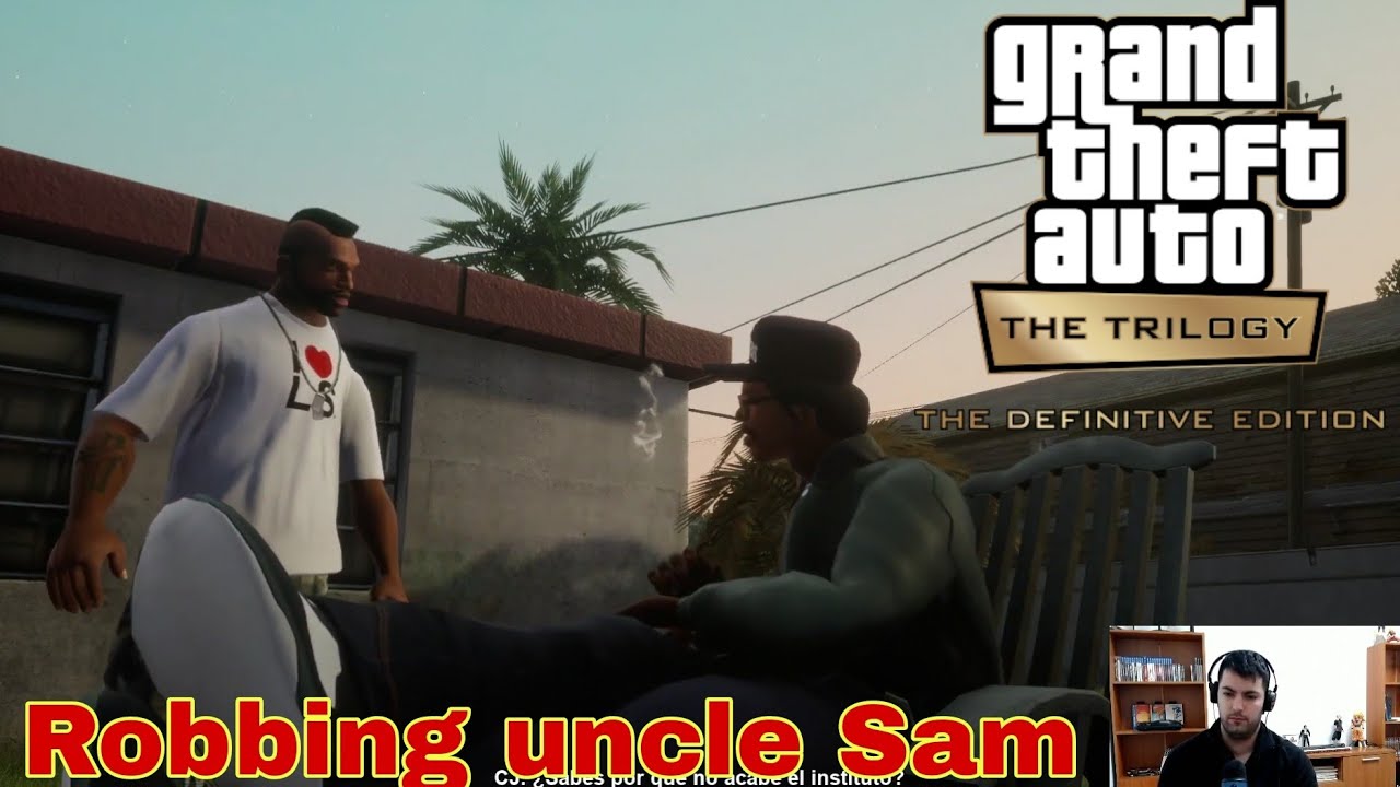 GTA SAN ANDREAS DEFINITIVE EDITION | Parte 5 | Robbing Uncle Sam [4K ...