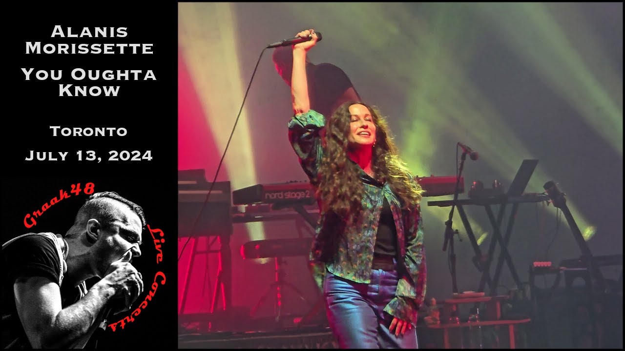 Alanis Morissette - "You Oughta Know" - Toronto - July 13, 2024 - YouTube