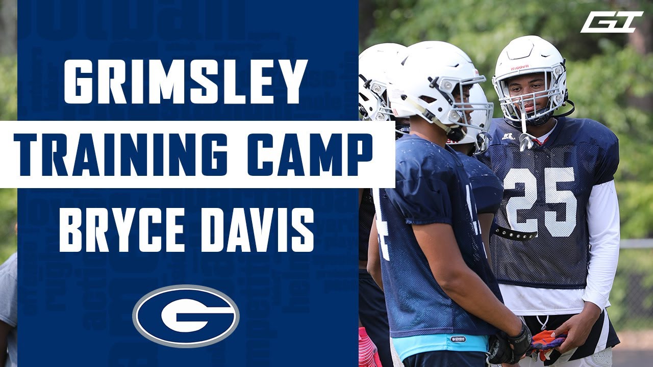 Bryce Davis / Grimsley Training Camp Preview 2023 - YouTube