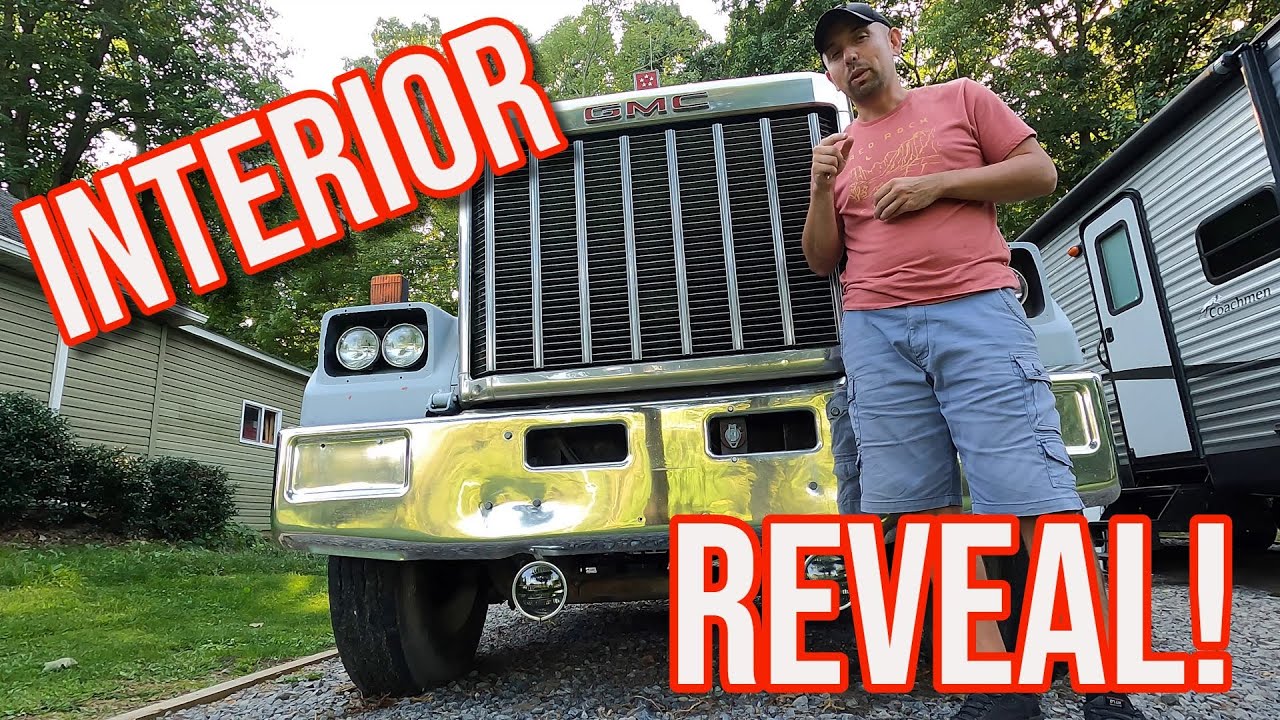 Knight Rider GMC Tractor Interior Reveal + Dorsey Trailer Belly Boxes ...