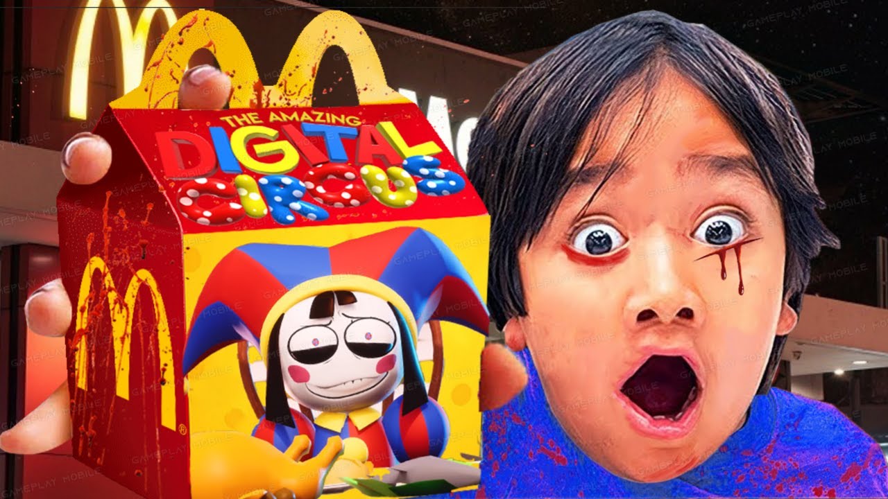 Don't order RYAN'S WORLD.EXE and THE AMAZING DIGITAL CIRCUS.EXE Happy ...