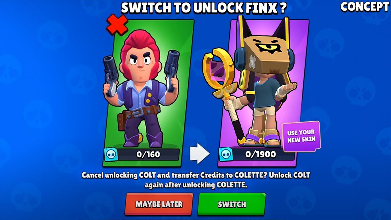 😍NEW BRAWLER FINX IS HERE!!!🎁|FREE GIFTS Brawl Stars/CONCEPT - YouTube