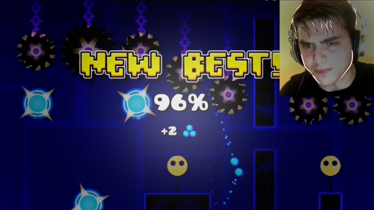 ELECTROMAN ADVENTURES 96%... | Geometry dash meme letsplay - YouTube