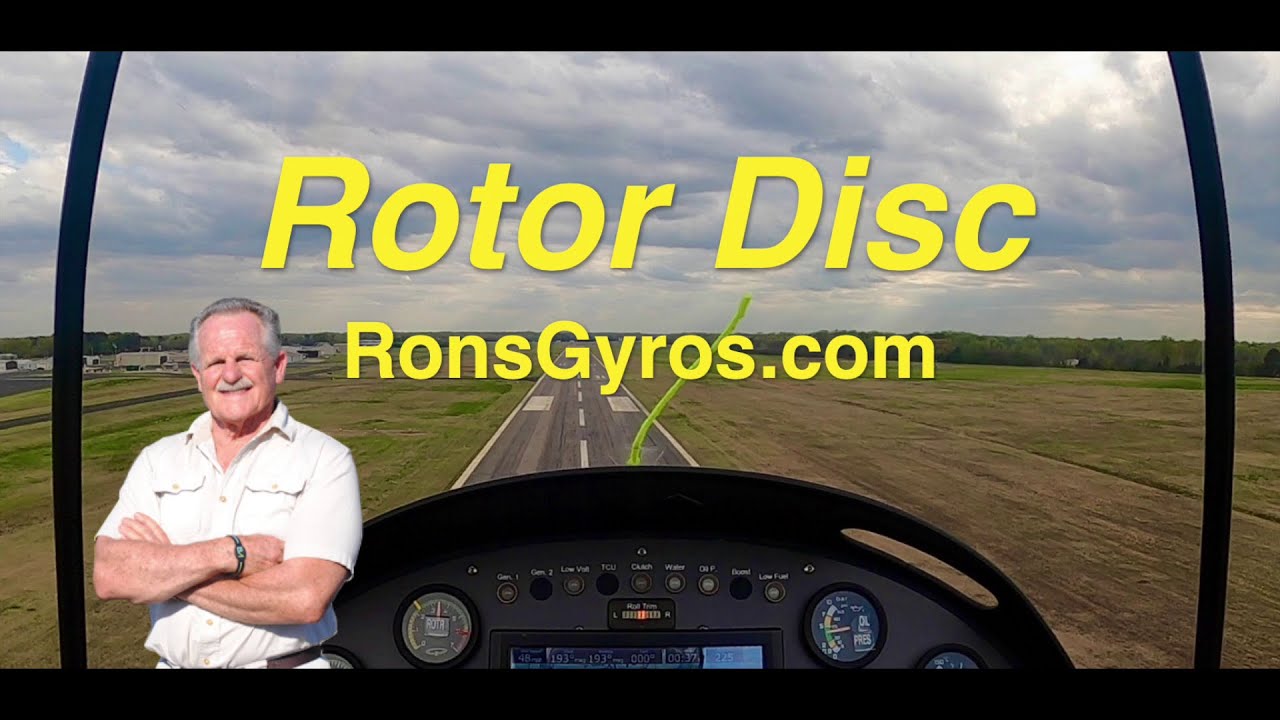 Understanding your Gyrocopter Rotor Disc - YouTube