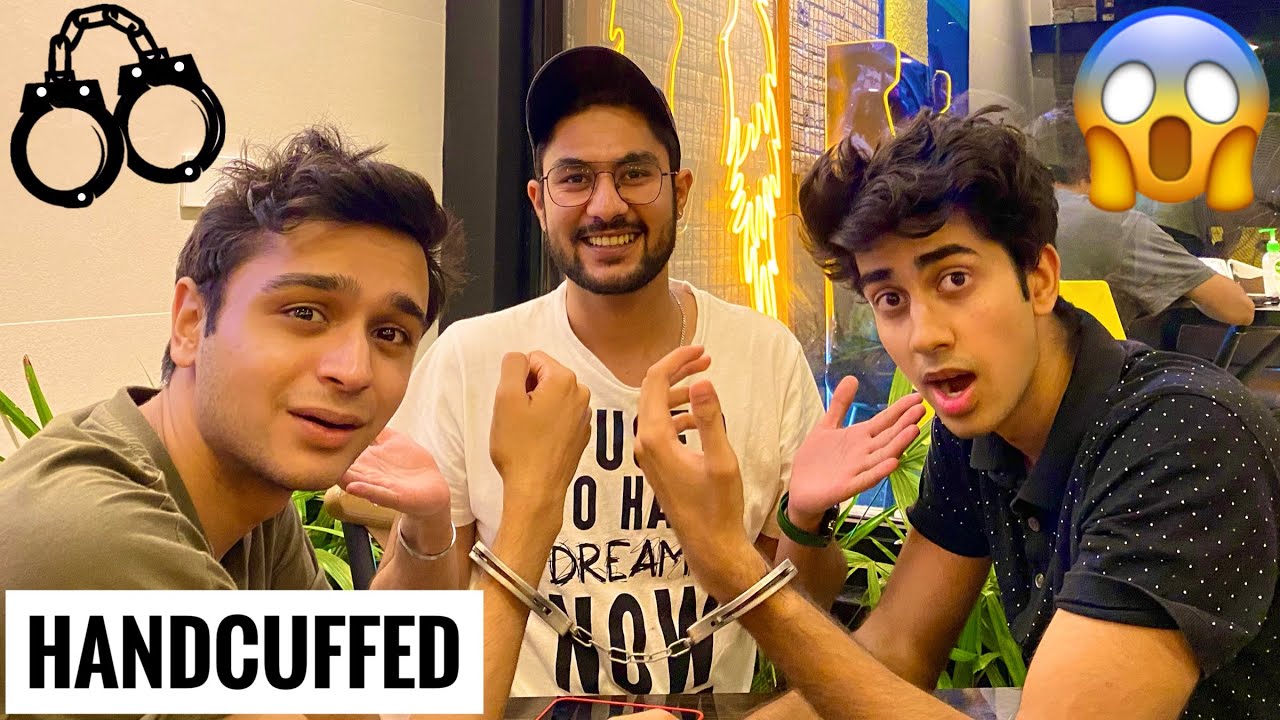 HANDCUFFED TOGETHER FOR 24 HOURS!!! - YouTube